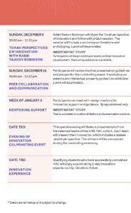 Young Jewish Innovators Challenge - Walder Science